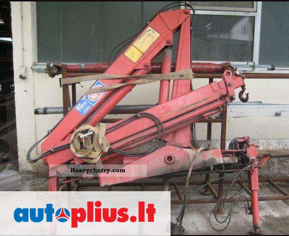 Mercedes-Benz HIAB, su kranu 2002 m., | A22137064