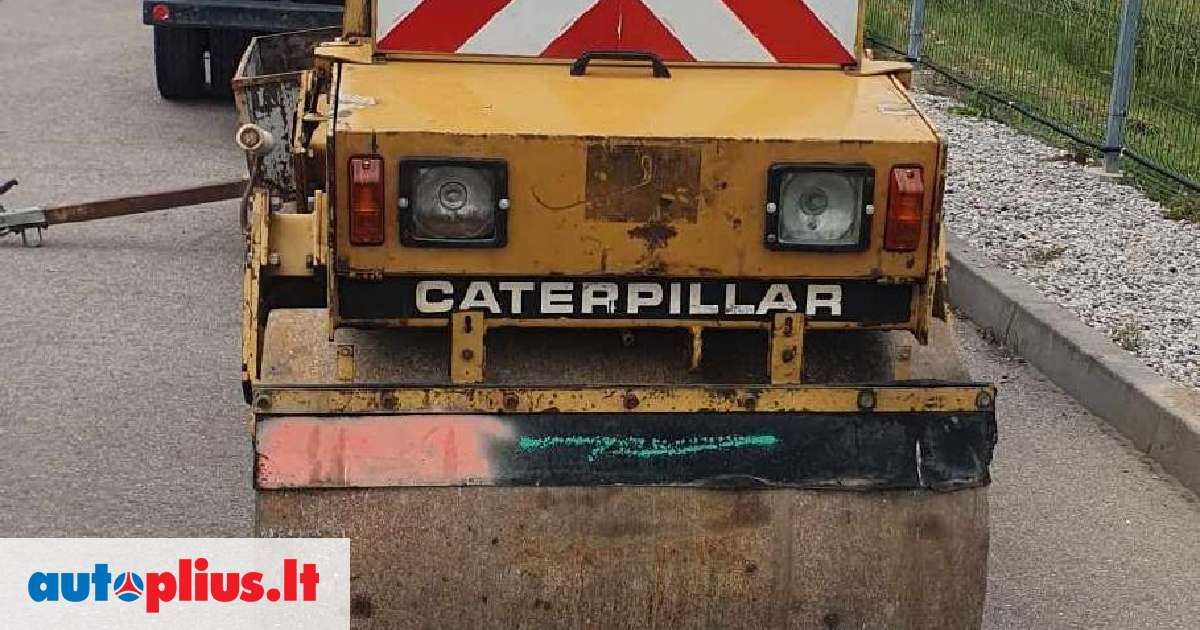 Caterpillar CB-224B, vibro technika 1997 m., | A23838241