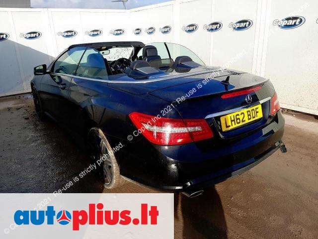 Mercedes-Benz E350 A207 cabrio amg paketas rida 82k myliu variklio ...