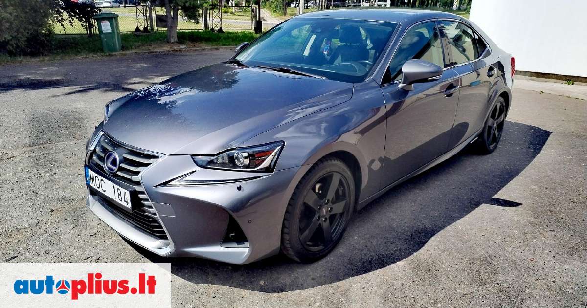 Lexus IS 300h, sedanas 2017 m., | A23541813