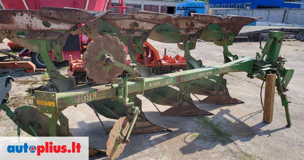 Krone Mustang 120, plūgai | A23925400