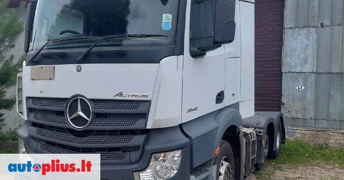 Mercedes-Benz Actros, vilkikai 2015-03 m., | A23938711