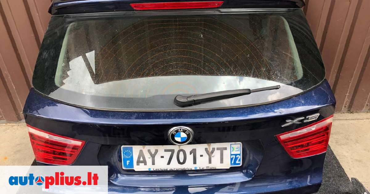 BMW X3 dalimis. Automobiliu dalys automobiliu remontas galimas 2015-10 ...
