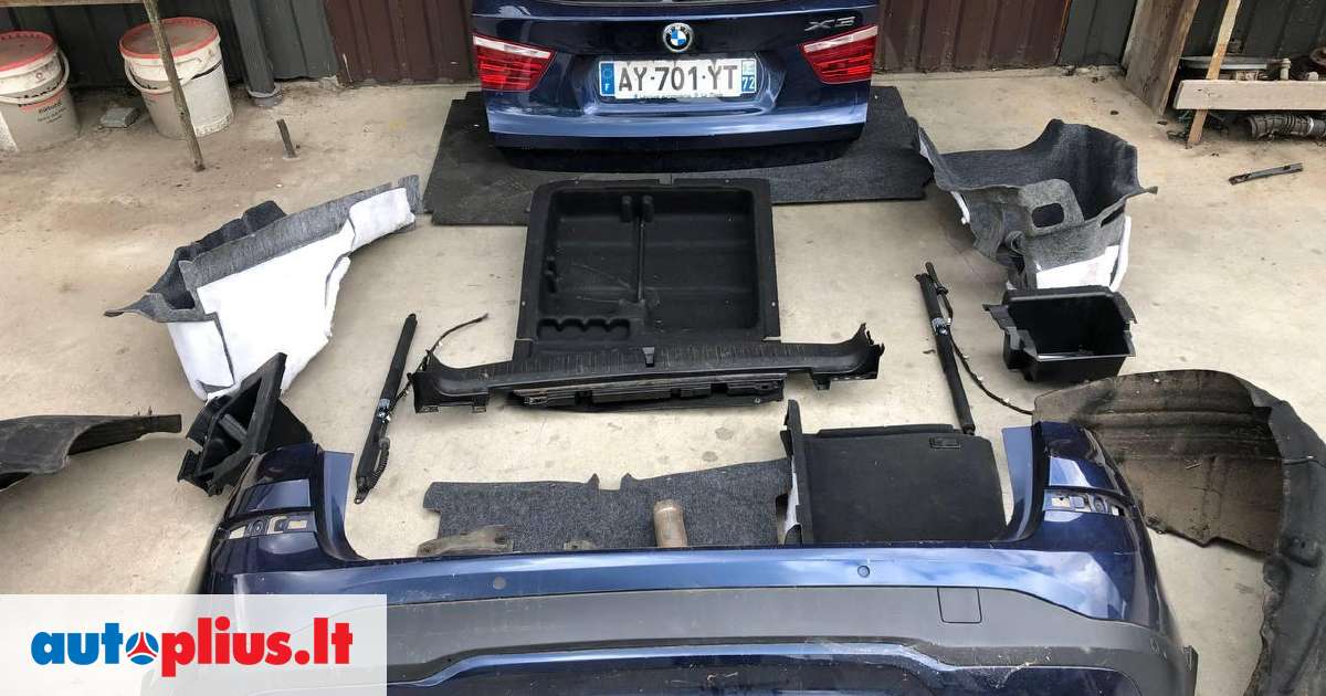 BMW X3 dalimis. Automobiliu dalys automobiliu remontas galimas 2015-10 ...