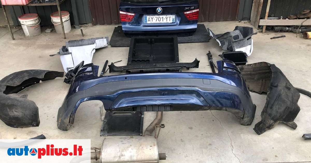BMW X3 dalimis. Automobiliu dalys automobiliu remontas galimas 2015-10 ...