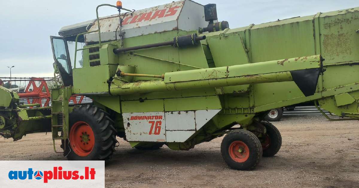 Claas DOMINATOR-76, kombainai 1986 m., | A23974901