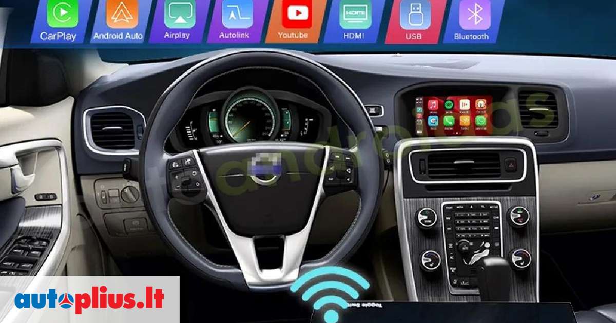 Volvo VOLVO 2014-19 S60 XC60 V60 V40 APPLE CARPLAY ANDROIDAUTO org ...