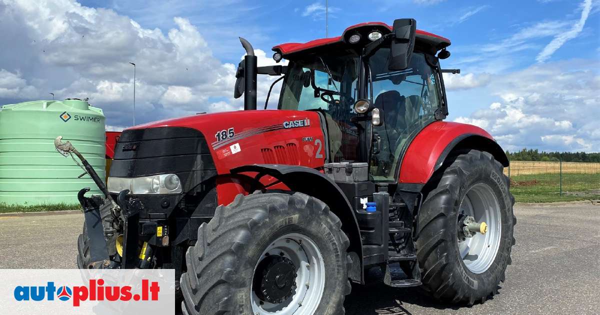 Case-IH Puma 185, traktoriai 2018 m., | A24009069