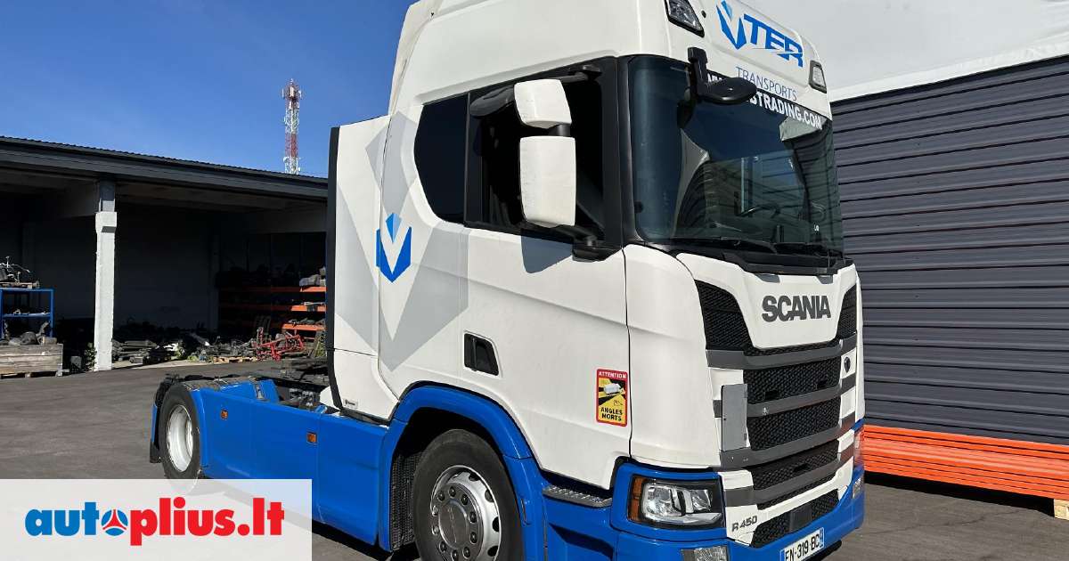 Scania R450 dalimis, vilkikai 2017-01 m., | A8402347