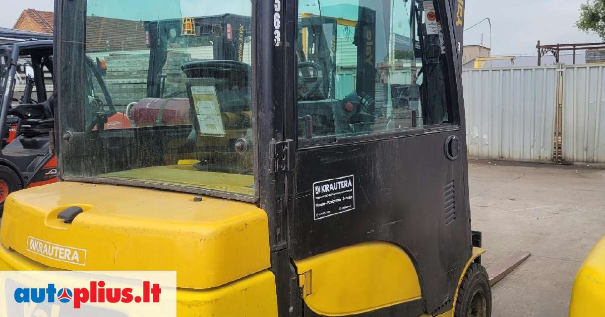 Yale Elektrinis krautuvas Yale ERP3, šakiniai krautuvai 2019 m ...