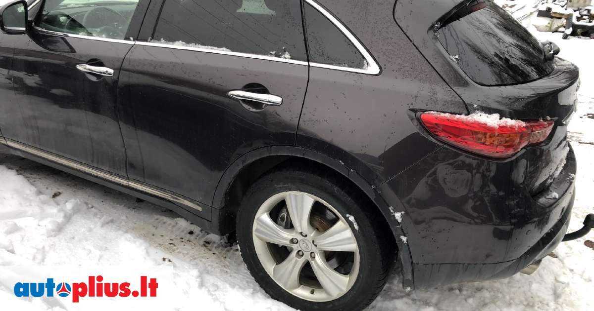 Infiniti FX37 dalimis. vaziuokle kebulas 2011 m., | A24113193
