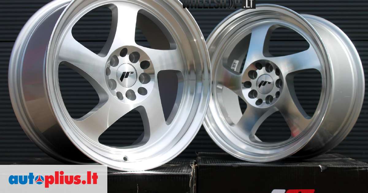 Japan Racing JR15 Silver Machined, lengvojo lydinio, R16 | A24125199