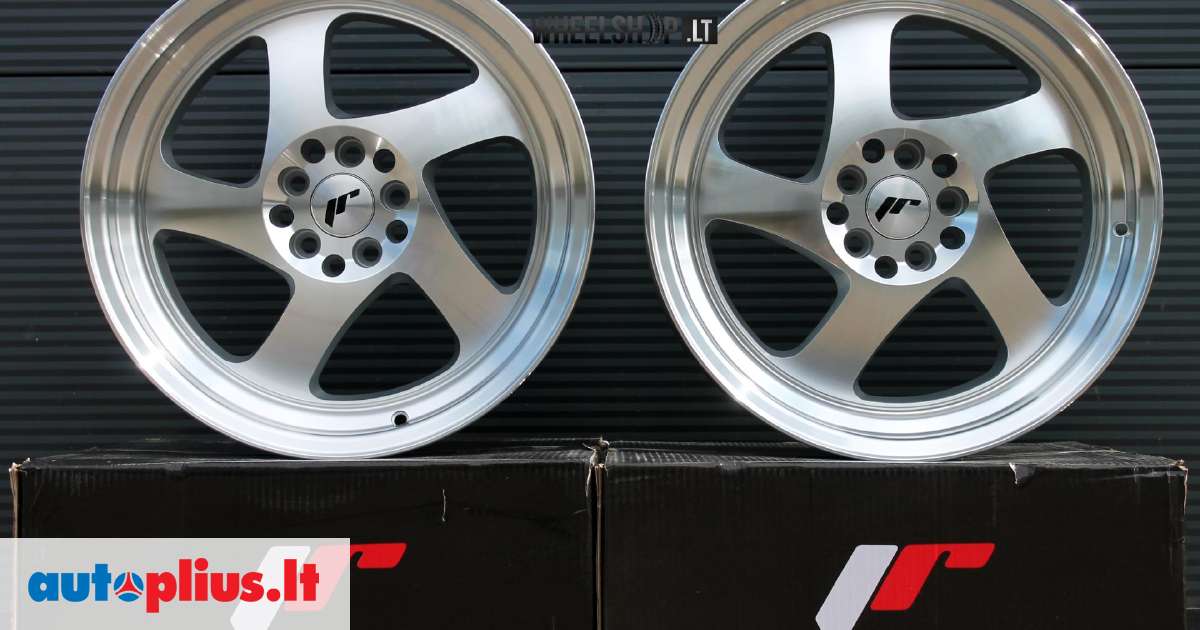 Japan Racing JR15 Silver Machined, lengvojo lydinio, R16 | A24125199