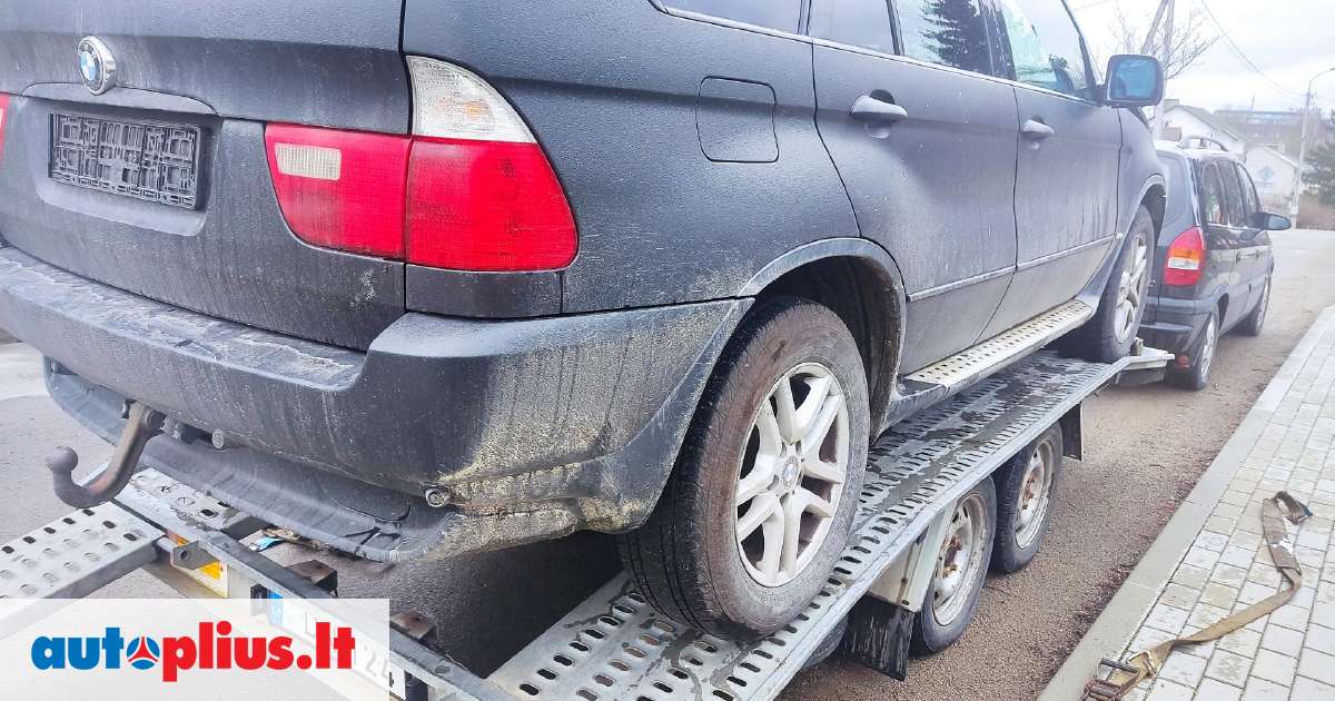 BMW X5 Dėžės nebėra variklis geras 2002 m., | A24156569