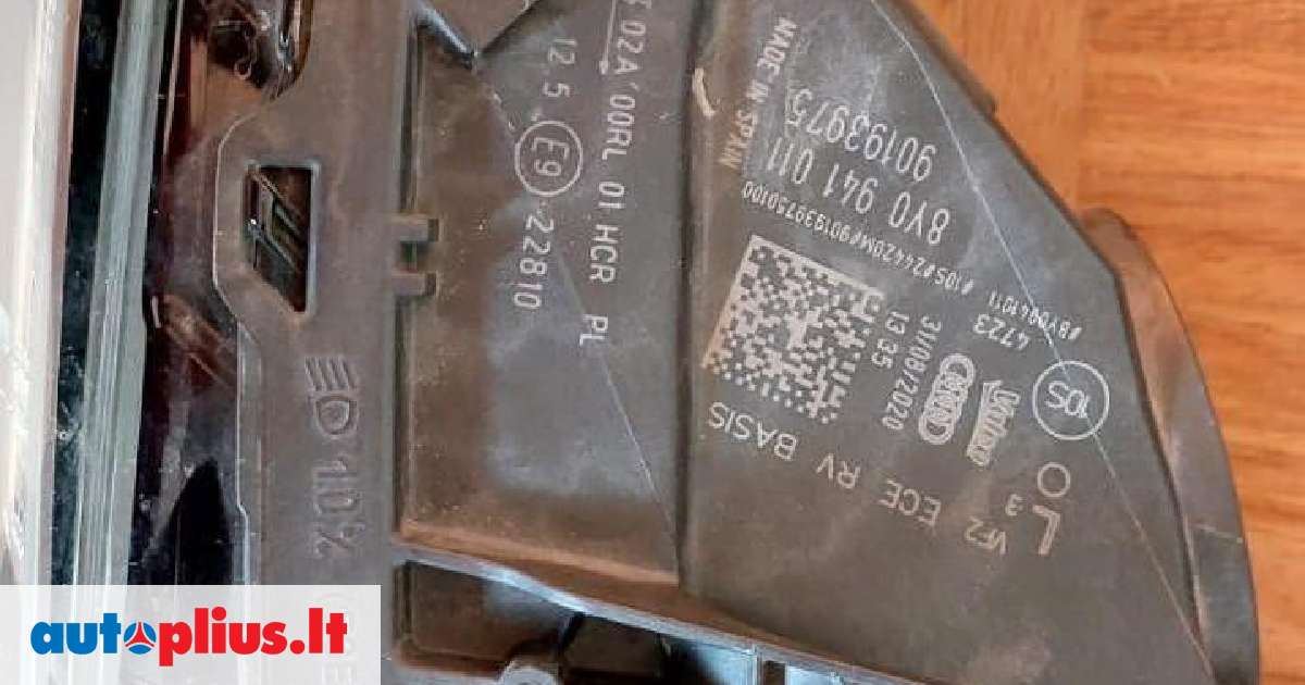 Audi A3 Full led europinis devetas zibintas ir groteles s line ir rs3 ...