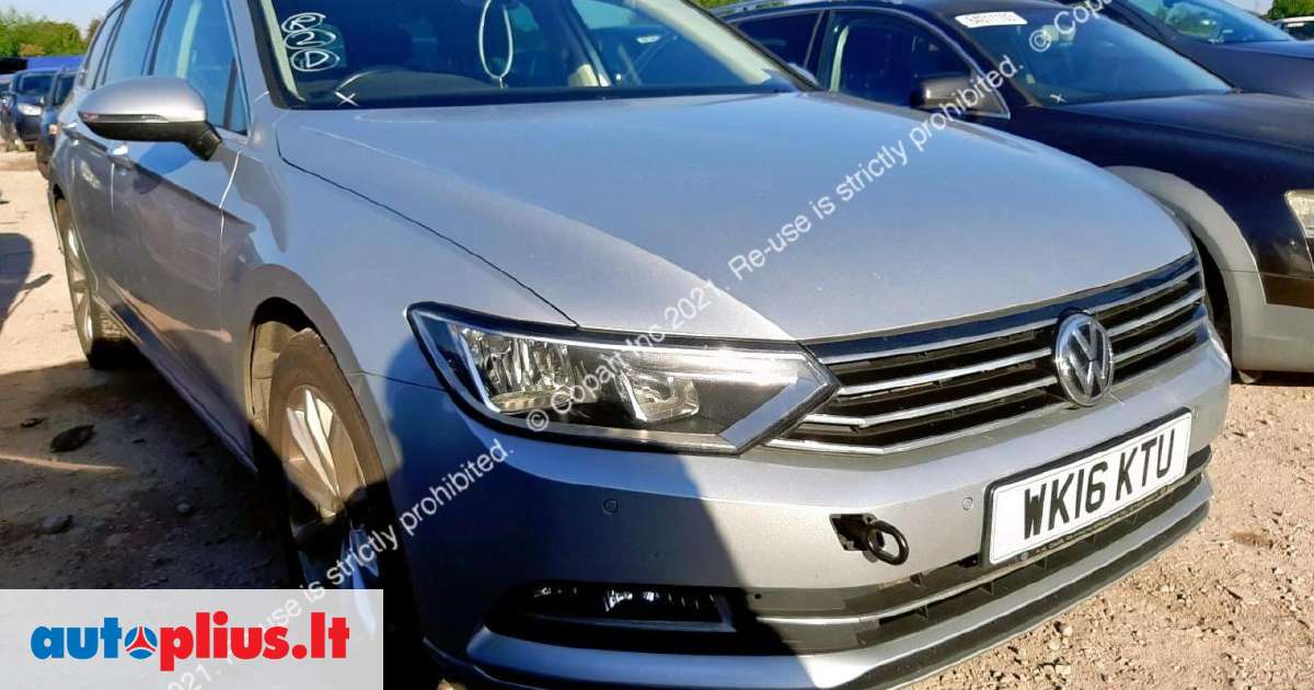 Volkswagen Passat Auto ardomas platesnė info telefonu 2016 m., | A24241147