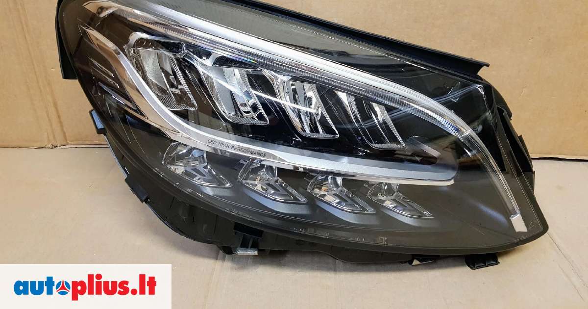 Mercedes-Benz C klasė, W205, Kapotas žibintas rh full led a2059066006 ...