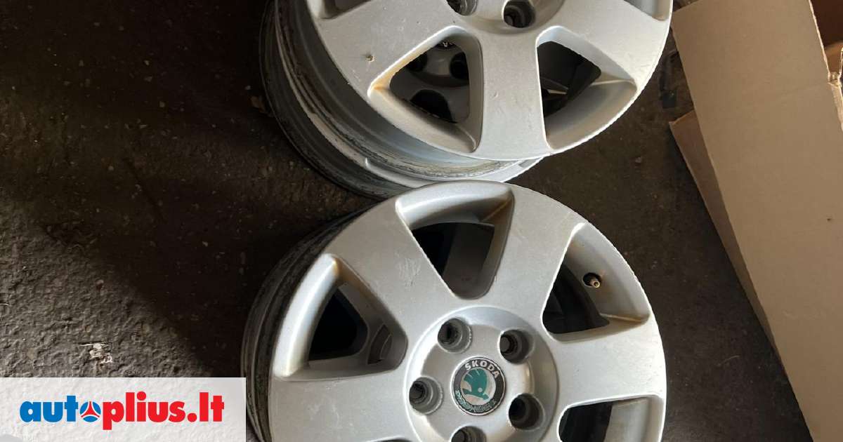 Ronal Skoda octavia, lengvojo lydinio, R15 | A24312722