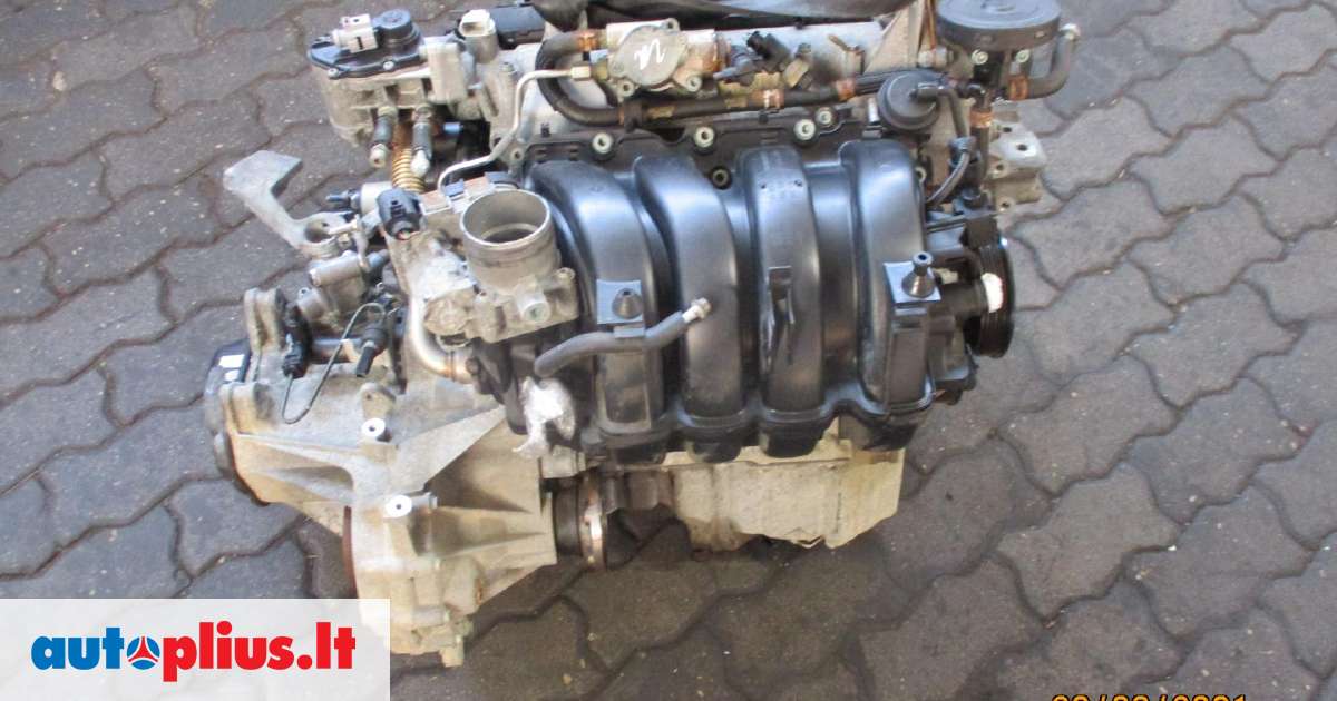 Skoda Octavia Variklis 1 6b blf dėžė gyt 2005-05 m., | A24313222