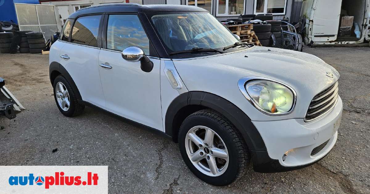 Mini Countryman Rida 107 000km 2012 m., | A24388790