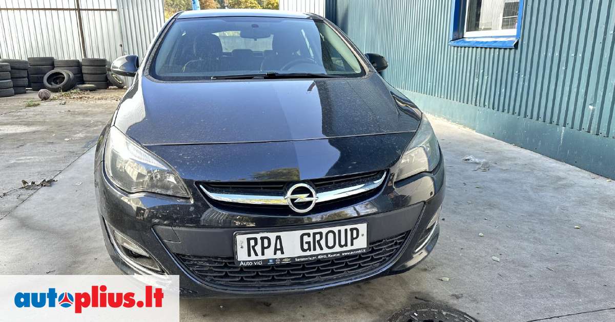 Opel Astra Opel astra j 1 7 81kw dalimis spalvos kodas z22c variklio ko ...