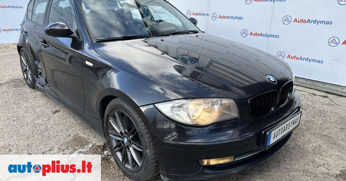 BMW 118 Bmw e87 118d 2009m 105kw dalimis pradėtas ardyti 2023 10 17 va ...