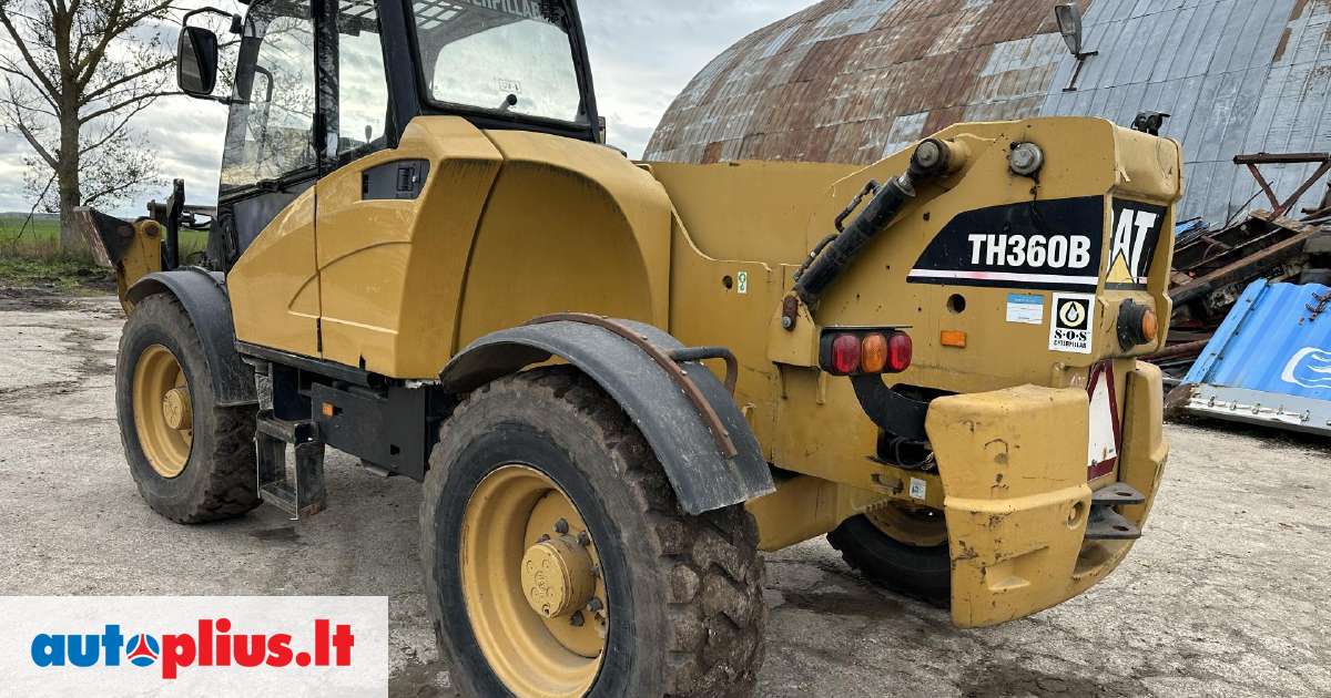 Caterpillar TH360B, savaeigiai krautuvai 2005 m., | A24437016