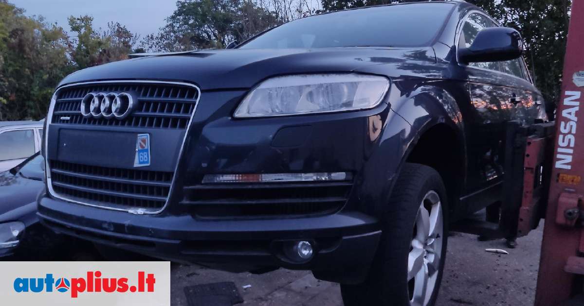 Audi Q7 37069885048 variklis bug 2007 m., | A24489660