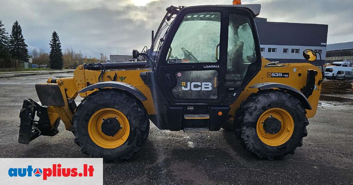 JCB 535-125, teleskopiniai krautuvai 2014-09 m., | A24519826