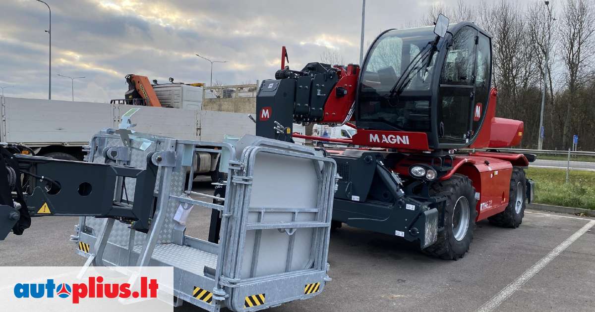 MAGNI RTH 6.22, teleskopiniai krautuvai 2025-11 m., | A24613664