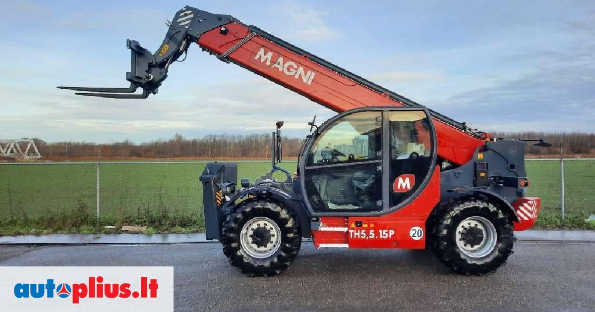 MAGNI TH 5,5.15 P, teleskopiniai krautuvai 2023 m., | A24628732