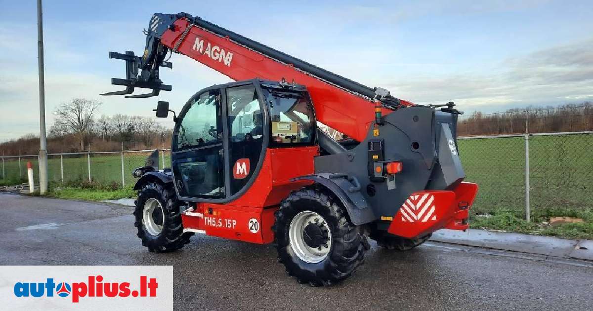 MAGNI TH 5,5.15 P, teleskopiniai krautuvai 2023 m., | A24628732