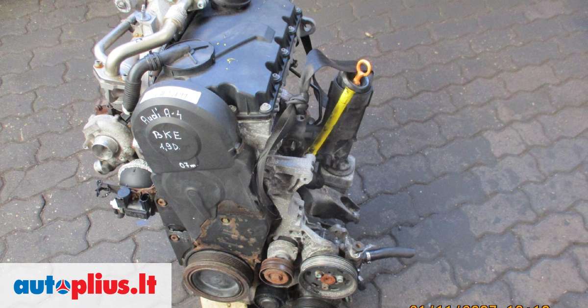 Audi A4 Variklis 1 9d bke 2007-07 m., | A24632782
