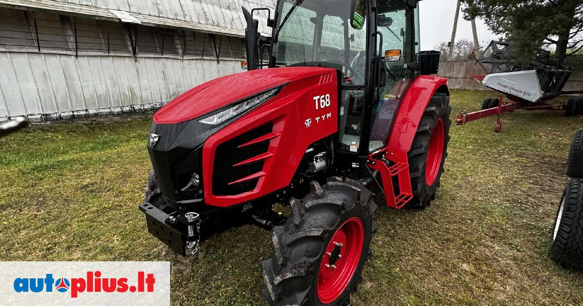 TYM T68, traktoriai 2023 m., | A24639602