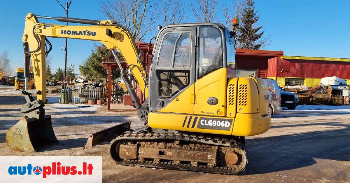 Komatsu LiuGong CLG 906, mini ekskavatoriai 2018 m., | A24640210