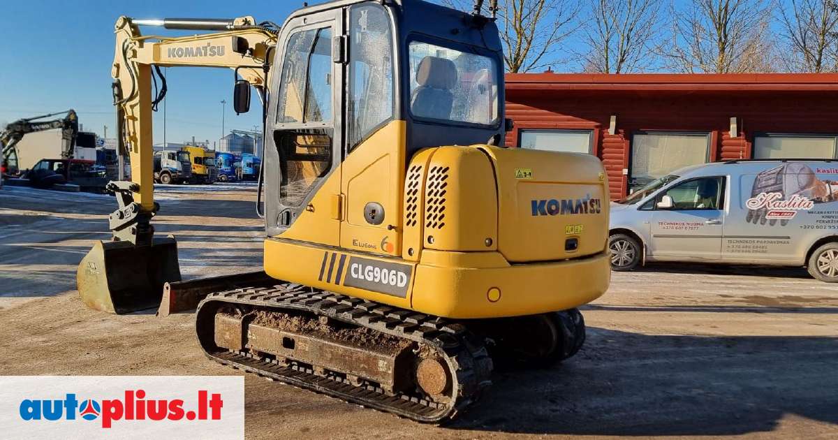 Komatsu LiuGong CLG 906, mini ekskavatoriai 2018 m., | A24640210