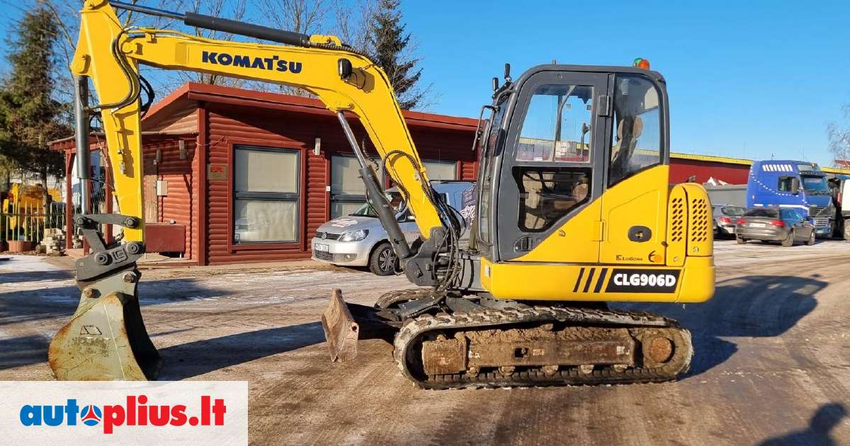 Komatsu LiuGong CLG 906, mini ekskavatoriai 2018 m., | A24640210