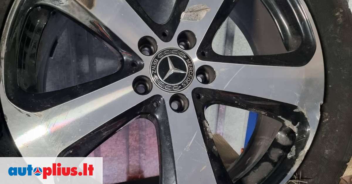 Mercedes-Benz GLC Coupe klasė R19 ratai 4 vnt 2 su defektais 2017 m ...