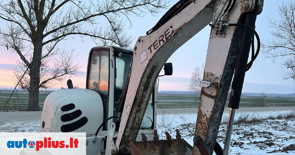 Terex TC50, экскаваторы 2008 m., | A24692014