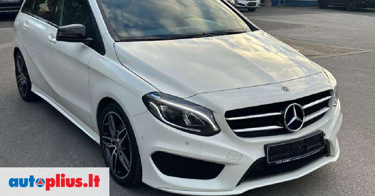 Mercedes-Benz B200 Amg komplektacija led zibintai r18 amg ratai dalimis ...