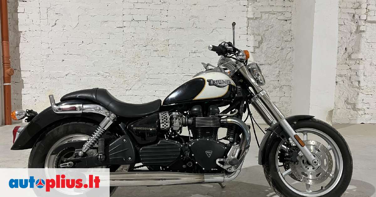Triumph Speedmaster 865cc, čioperiai / kruizeriai / custom 2004 m ...