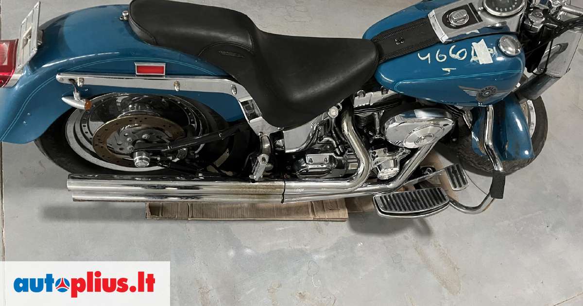 Harley-Davidson FLSTF 1350cc, čioperiai / kruizeriai / custom 2002 m ...