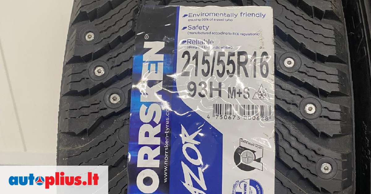 Nordman Norrsken Ice Razor, žieminės 215/55 R16 | A24773727