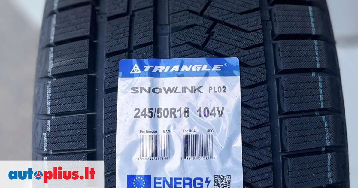 Triangle PL02; SIUNČIAME, žieminės 245/50 R18 | A24614774