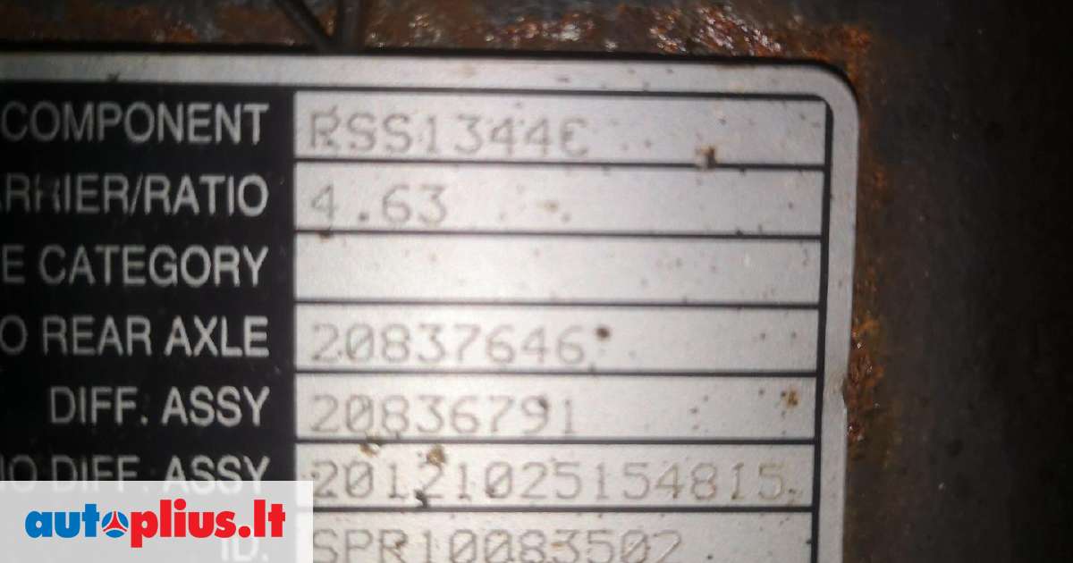 Volvo FE300, RSS1344C , 20837646, sunkvežimiai 2013 m., | A24819853