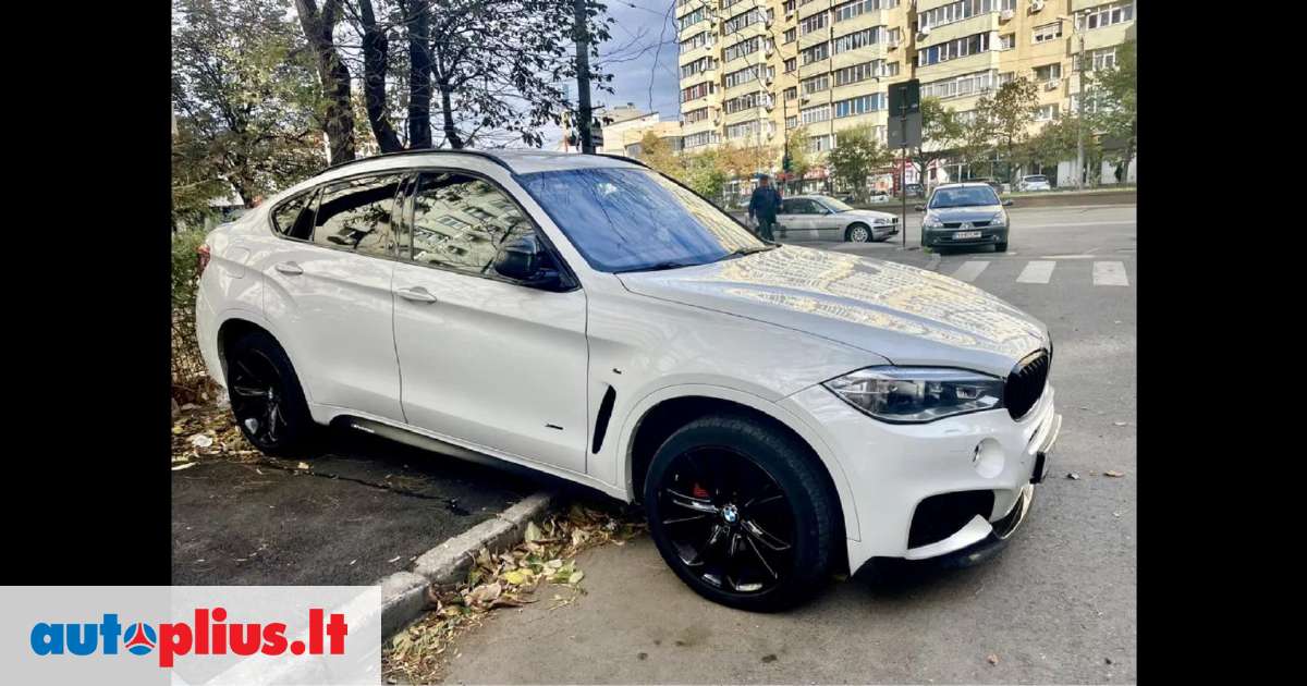 BMW X6 M paket performance parduodamas dalimis whatsapp telegram 2016-04 m., | A24946457