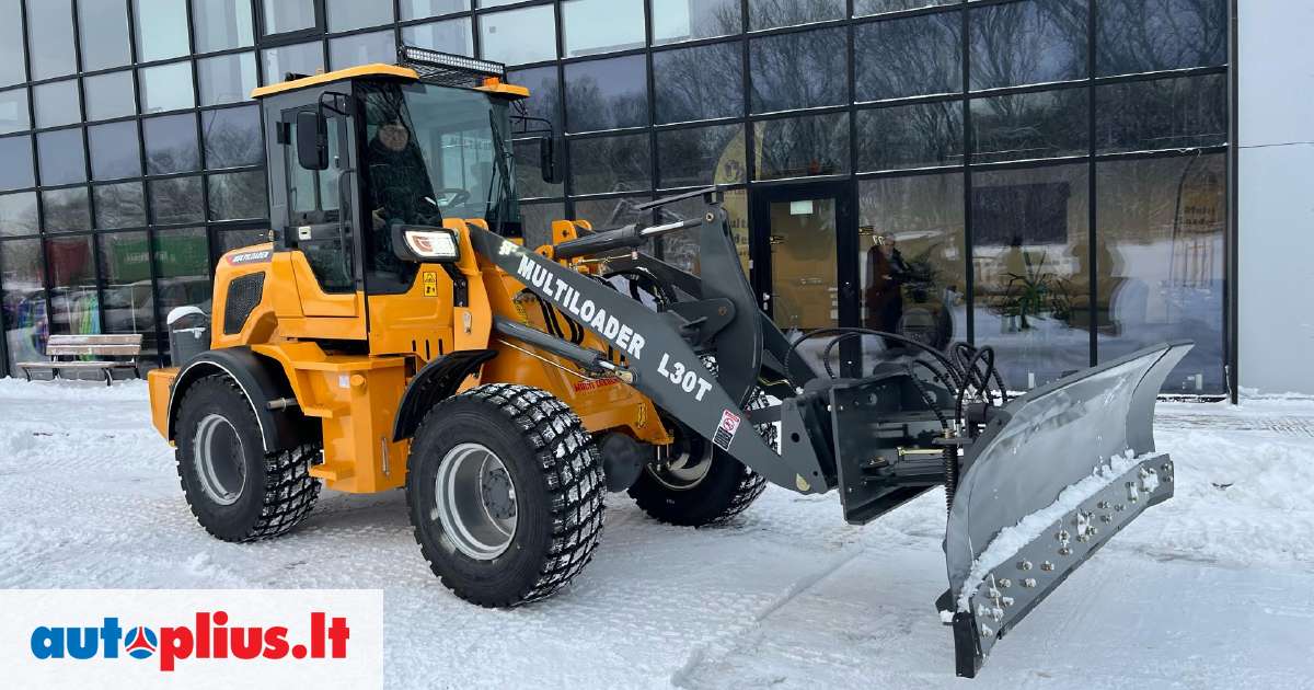 MULTILOADER L30T, frontaliniai krautuvai 2025 m., | A24268620