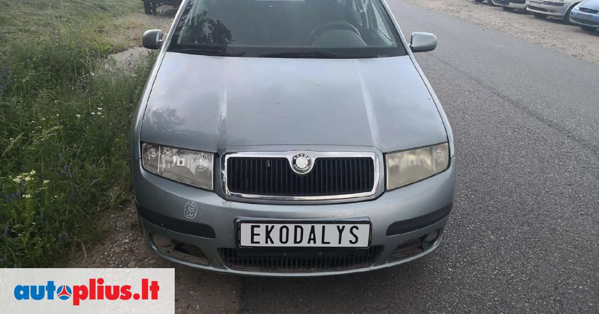 Skoda Fabia, AMF, Variklio kodas amf ekodalys naudotos automobiliu ...