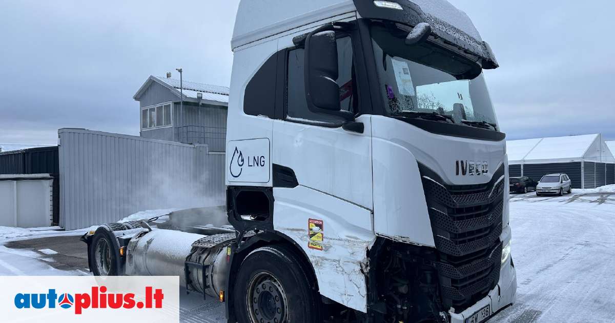 Iveco Stralis S Way LNG dalimis, vilkikai 2021 m., | A25122878