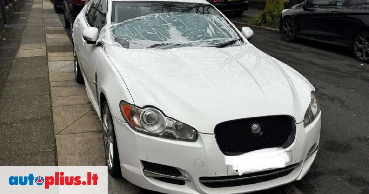 Jaguar XF Jaguar xfs 3 0 v6 bi turbo 202kw dalimis sport apdaila viso ...